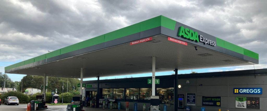 Asda Express Revamp Moor Farm Service Station