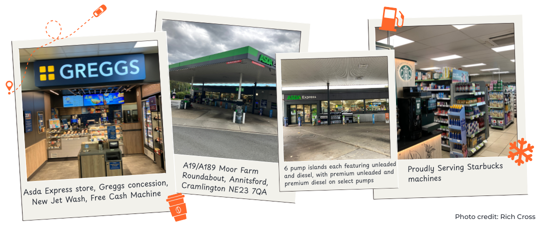 Asda Express Revamp Moor Farm Service Station